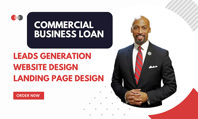 Generate business loan leads design loan website sales funnel by Iman ...