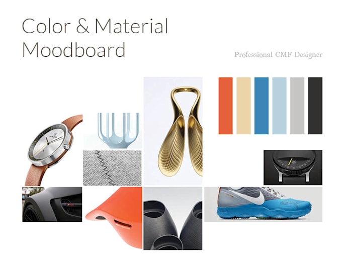 Create beautiful and inspirational moodboards for your cmf product ...