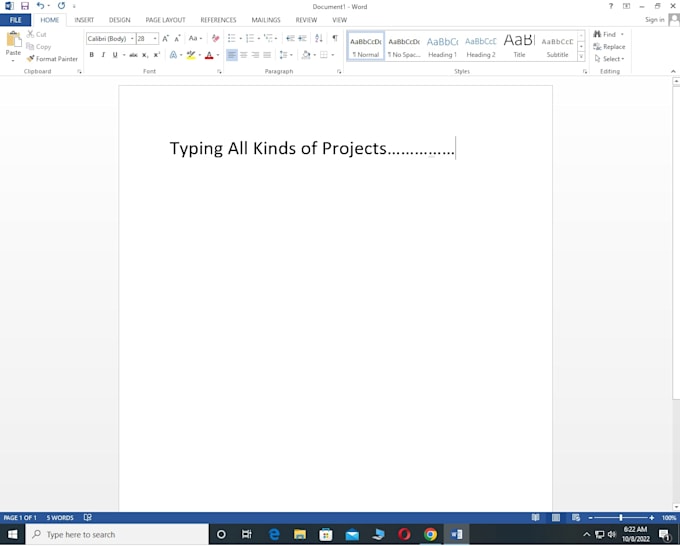 Do ms office documents properly by Sachinakalan422 | Fiverr