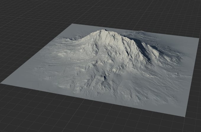 Create a height map for the 3d landscape by Asus_3d | Fiverr
