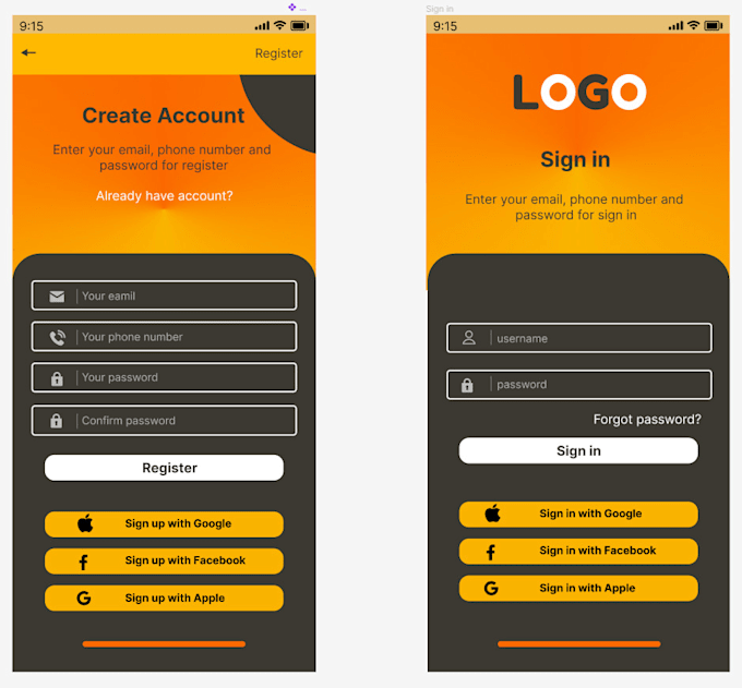 Create a clean and beautiful ui ux design by Ainray | Fiverr Create a clean and beautiful ui ux design by Ainray | Fiverr