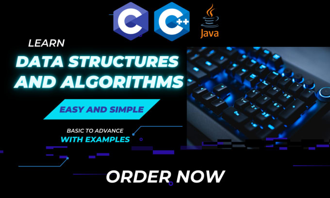 Teach You Data Structures And Algorithms In C Cpp And Java By Mrdeveloper Fiverr