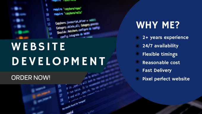 Be Your Frontend Web Developer Using Html Css Bootstrap And Javascript By Mustafabari Fiverr