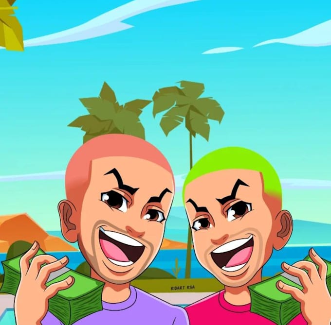 Draw custom boondocks character and cartoon cover art by ...