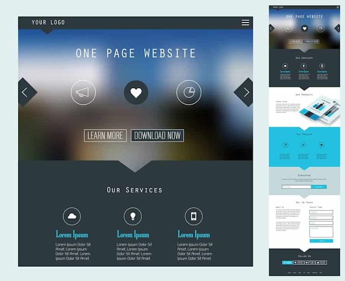 Build single page website by Adaviitech | Fiverr Build single page website by Adaviitech | Fiverr
