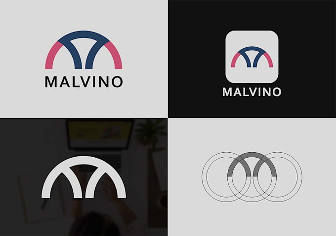 Make a minimalist and clean initials brand design by Mohrizaltakuloe ...