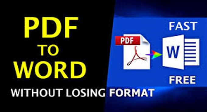 Convert pdf files into ms excel or ms word by Pratikrakshe | Fiverr Convert pdf files into ms excel or ms word by Pratikrakshe | Fiverr