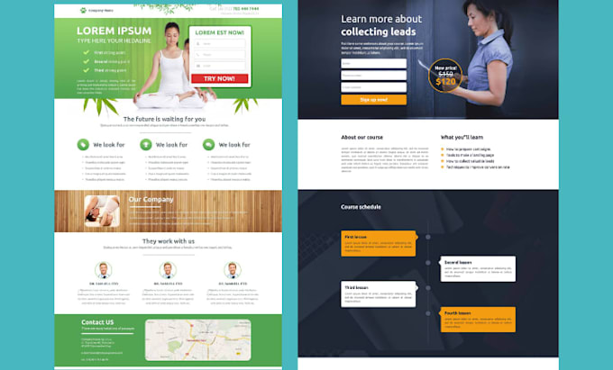 Design your mailchimp landing page by Mail_ullash | Fiverr
