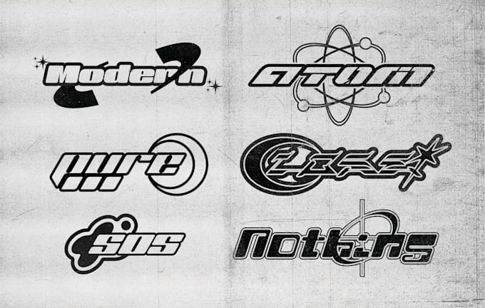 Create A Design Y2k Streetwear Logo By Elangardha Fiverr