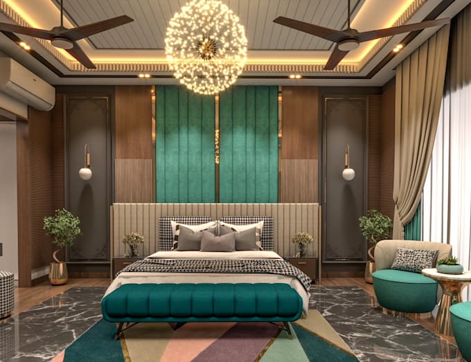 Provide residential interior with 3d model and renders by ...