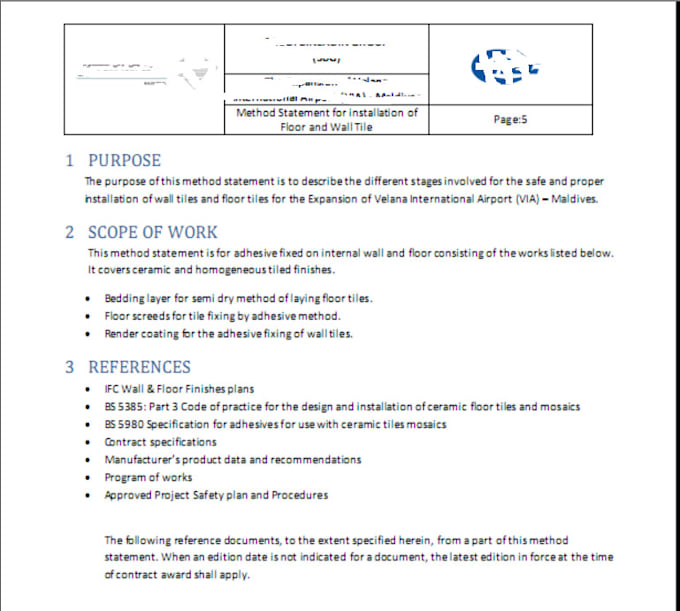 Write your method statement by Udula725 | Fiverr