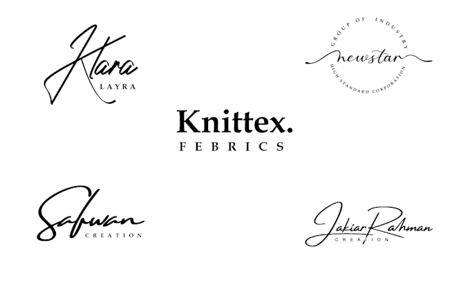 Design handwritten, script, signature and calligraphy logo by Mahideen ...