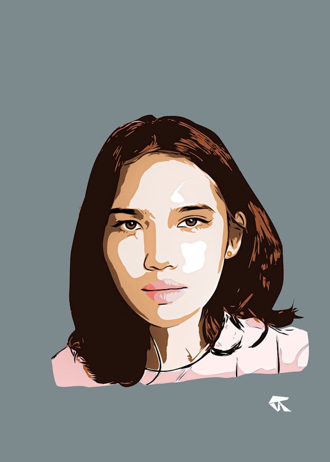 Draw you even if it is a low resolution of pixelated by Joshajeto | Fiverr