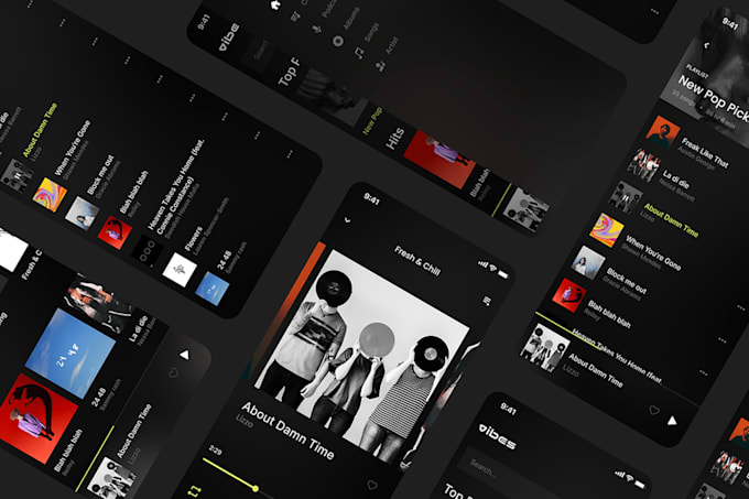 Modern website ui, mobile app ui, landing page ui ux design in figma by Cynthia_tech | Fiverr