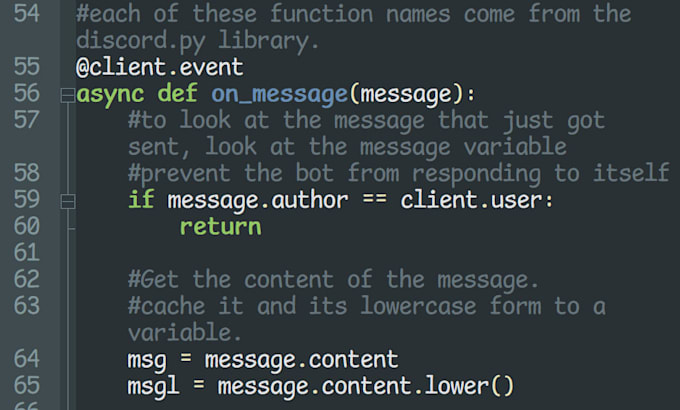 Teach You The Basics Of Python With A Discord Bot Tutorial By Argentavismagnf Fiverr 
