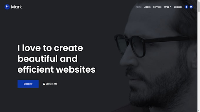 Develop premium and modern portfolio using python django by Boobesh_kumar | Fiverr