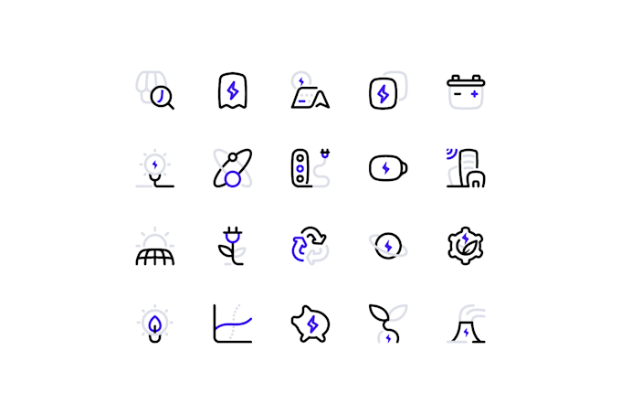 Design custom svg icon set by Mark_wild | Fiverr