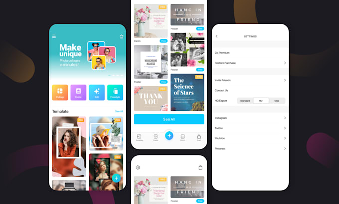 Design amazing mobile and web app ui ux design by M_dinar | Fiverr