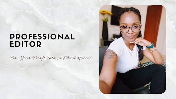 Thoroughly edit your manuscript to perfection by Shiro_kimani | Fiverr