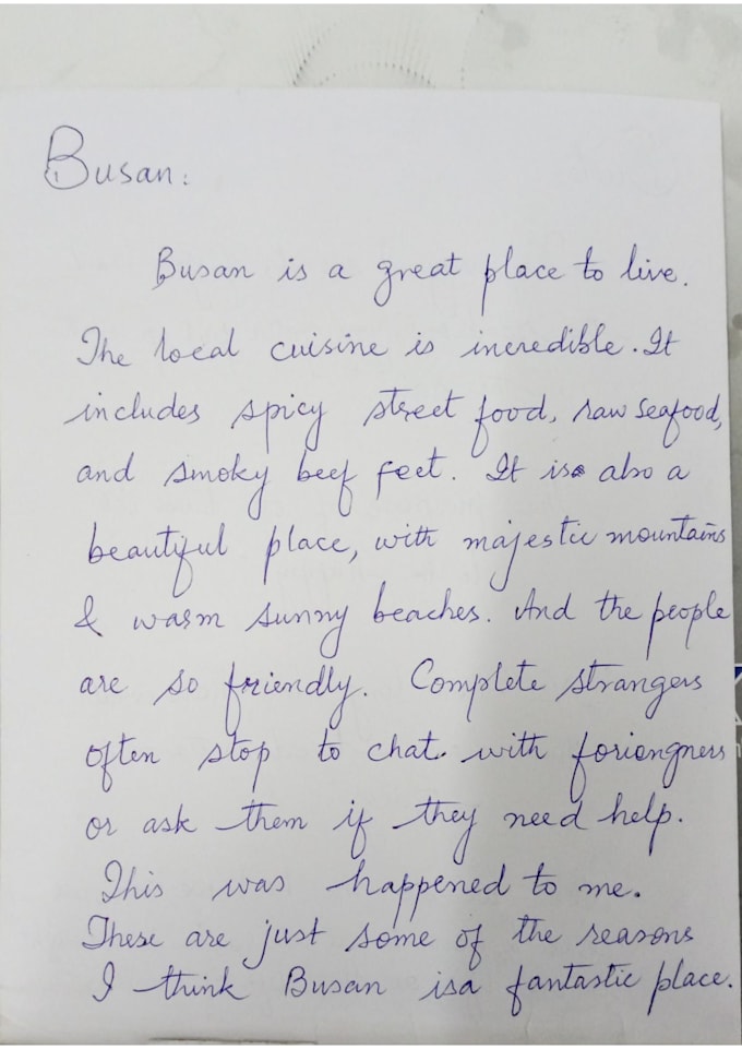 Hand written notes and letters by Drtaurus | Fiverr