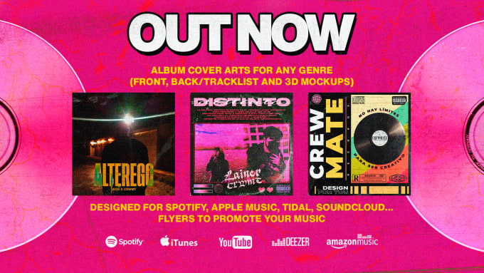 Design a fire cover art for your album by Jcddeleones | Fiverr