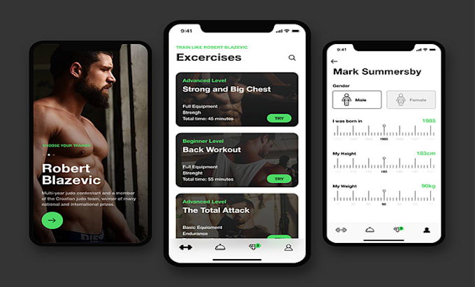 Build wellness app, fitness app, physical therapy app, health app ...