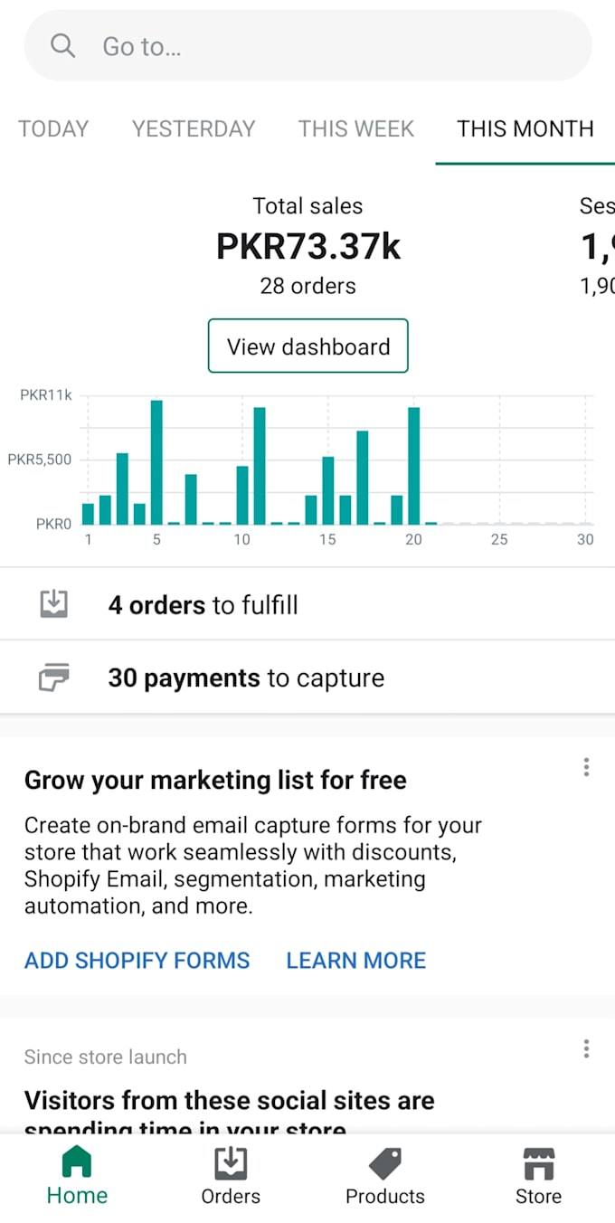 Create a shopify niche store by Mehdialee113 | Fiverr