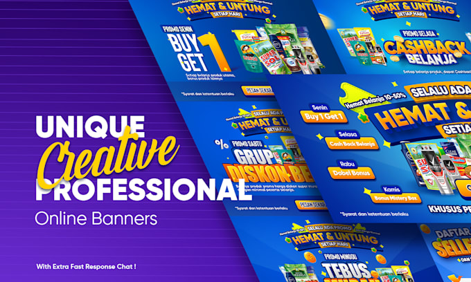 Design amazing web banner and ads by Erzed80 | Fiverr