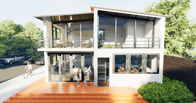 Create 3d modeling photorealistic and rendering architecture by Jeanfrs | Fiverr