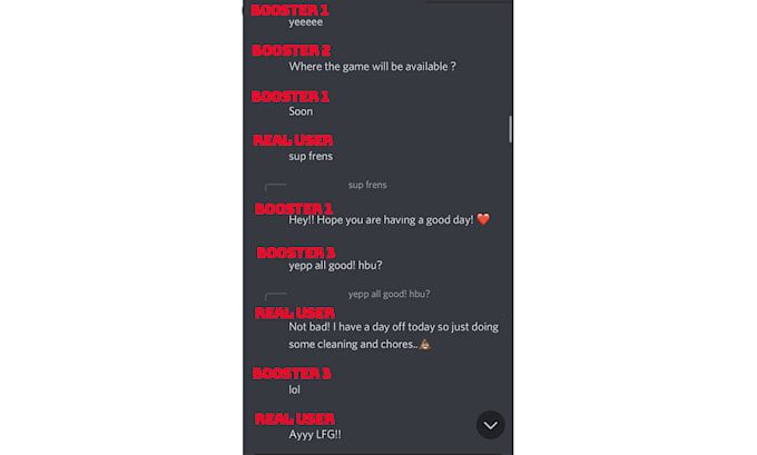 Boost messages in your discord server by Nftsoracle | Fiverr