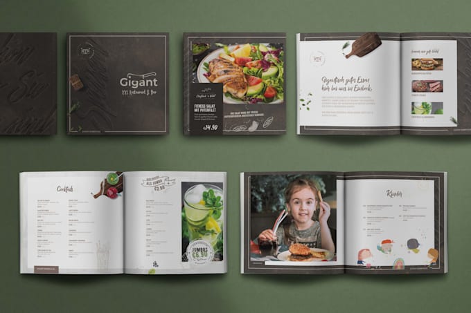 Design high quality menus for restaurant bars by Hightower_media | Fiverr