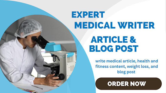 Write medical article, health and fitness content, weight loss, and ...