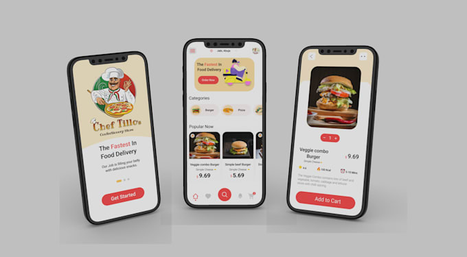 Create screens, flows and prototypes using figma by Udemba_promise | Fiverr