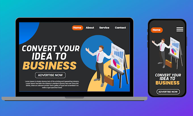 Create Responsive Websites Using Html Css Js And Jquery By Webmastertgs Fiverr