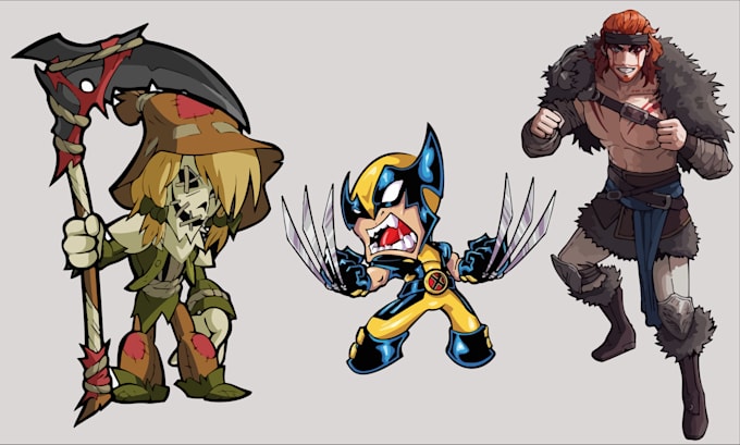 Do your custom nft, dnd character, cartoon character illustration by ...