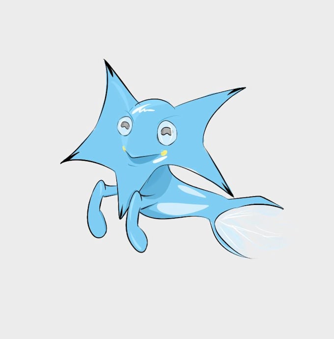 Draw your fakemon idea by Khalidepps | Fiverr