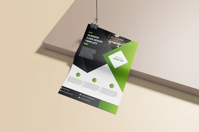 Map out an impeccable flyer, bifold, trifold, brochure, poster or ...