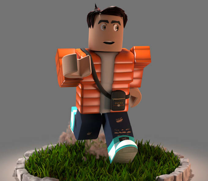 Create roblox model, roblox asset, roblox game model, roblox character ...