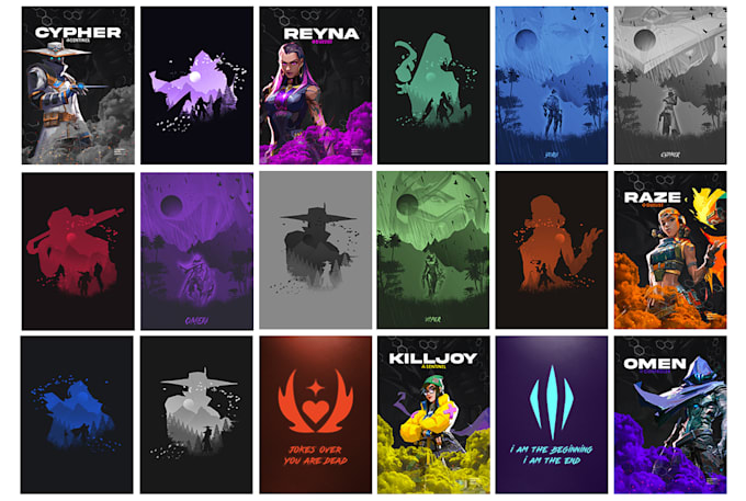 Design anime, manga, and video game posters ready for print by ...