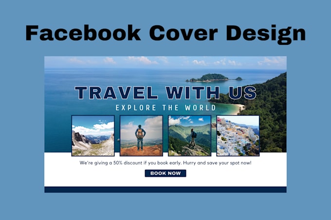 Create professional facebook cover design or facbook banner by Mrsaad7 ...