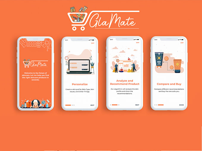 Create a simple modern and unique app design by Devopsalign | Fiverr