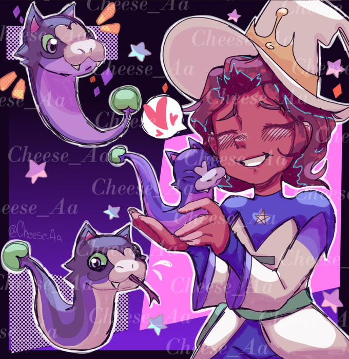 Draw Your Oc Or Fanart Sfw Nsfw By Cheese Aa Fiverr