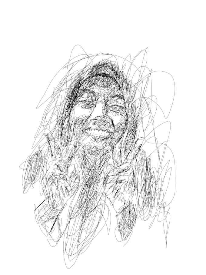 Edit photos to be uniquely cool with scribble art by Wpapdesign47 | Fiverr