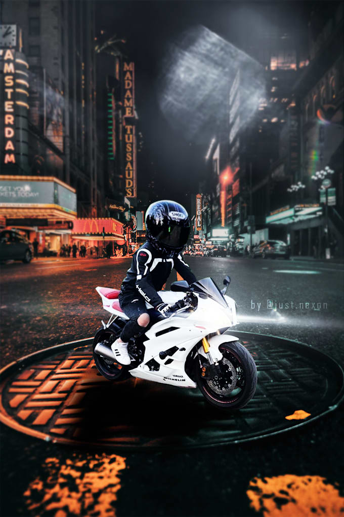 Design you a nice moto bike miniature by Justnexon | Fiverr