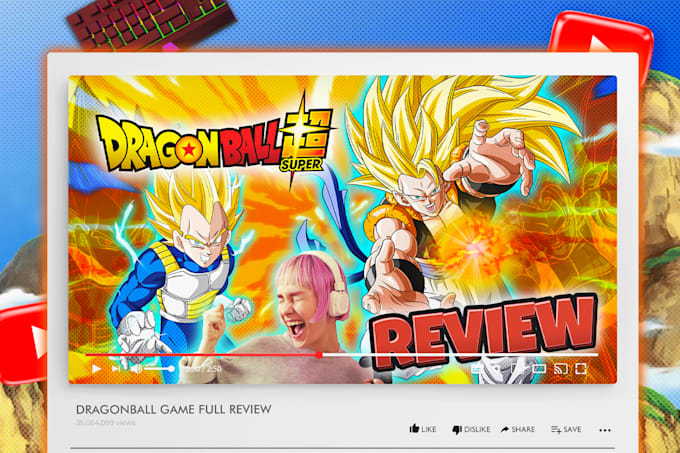 Design amazing gaming youtube thumbnail by Chodiprasaja | Fiverr