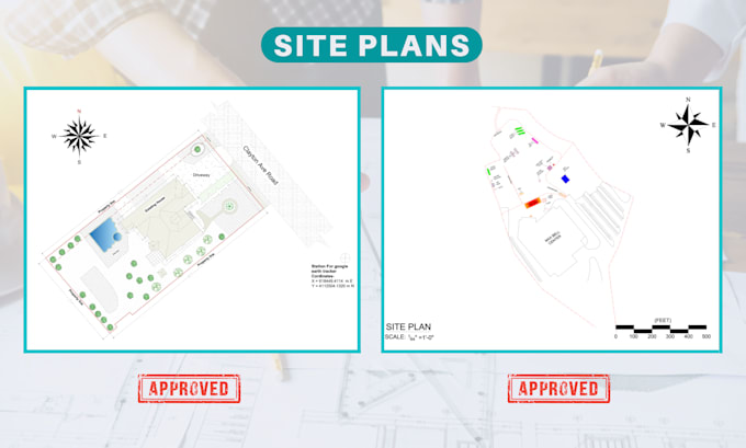 Draw site plan from google maps for permits by Isanaullahktk | Fiverr