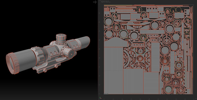 Uv unwrap your 3d model by Rcsmodels | Fiverr