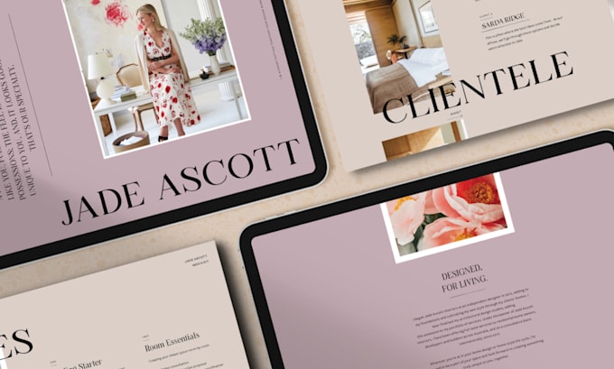 Design beautiful documents to help you promote your services by Kb ...