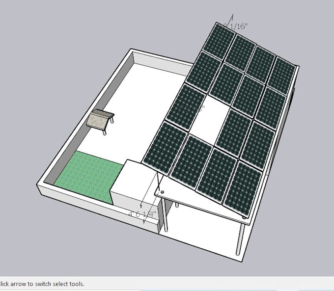 Design a solar system on sketchup and pv sol premium by Mbilalakram590 ...