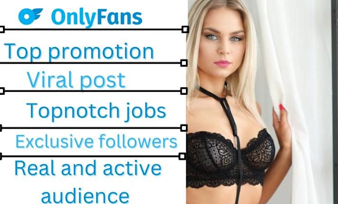 Do onlyfans promotions for your onlyfans link patreon page by Victoriavio | Fiverr